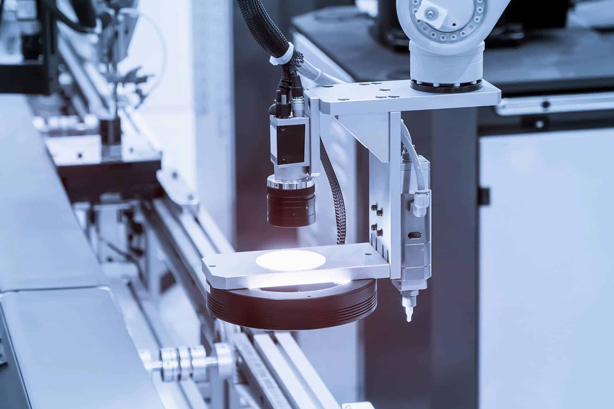 Robotic vision sensor camera system in intellegence factory - AGILITA