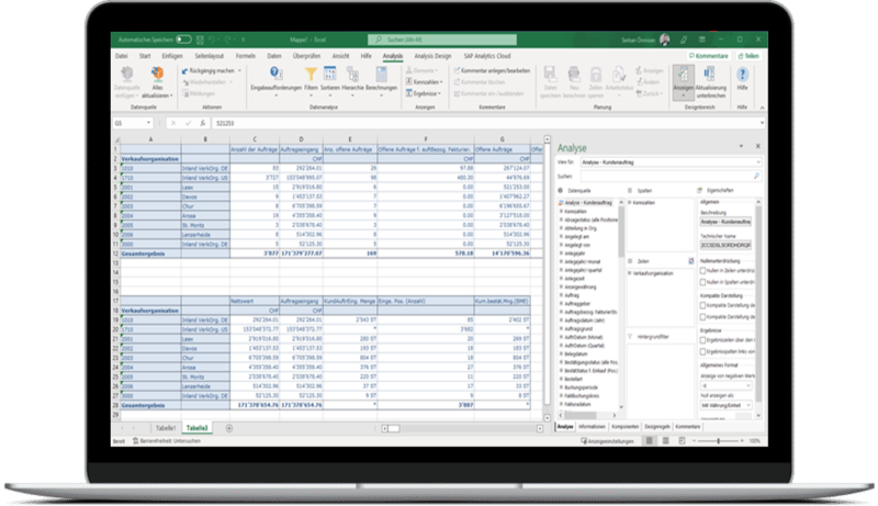 Sap Analytics Cloud Analyze Data In Real Time
