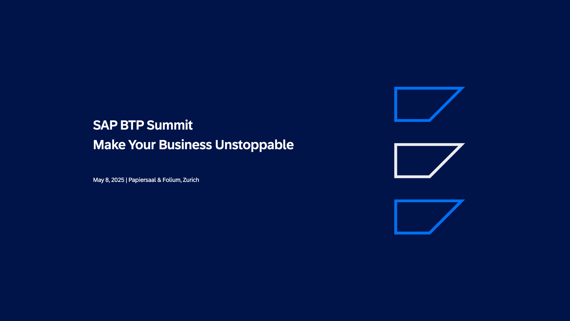 Recap: SAP BTP Summit 2025